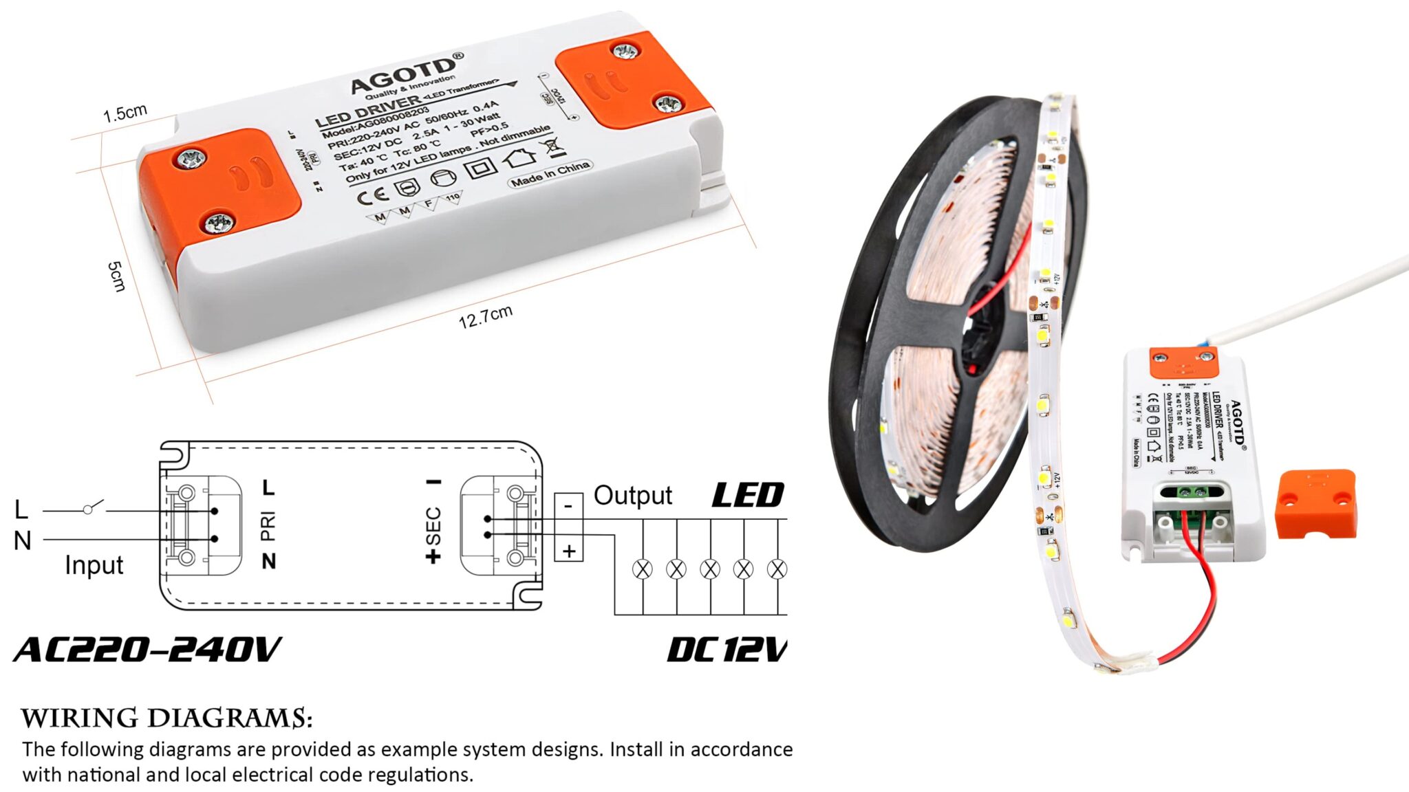 Choisir son Alimentation pour Ruban LED 12V ou 24V puisance