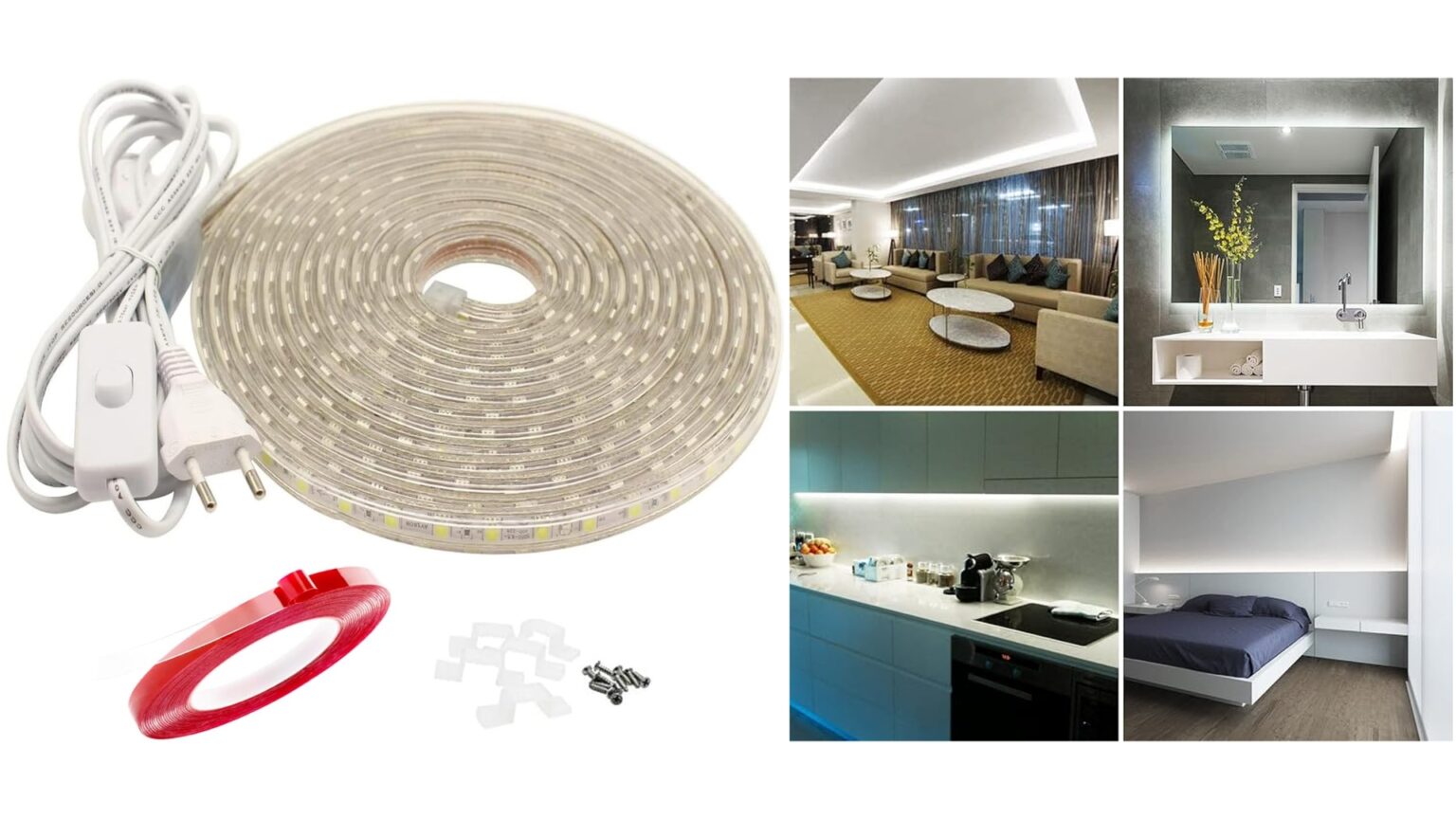 Comment couper un ruban LED et relier les rubans LED TUTO